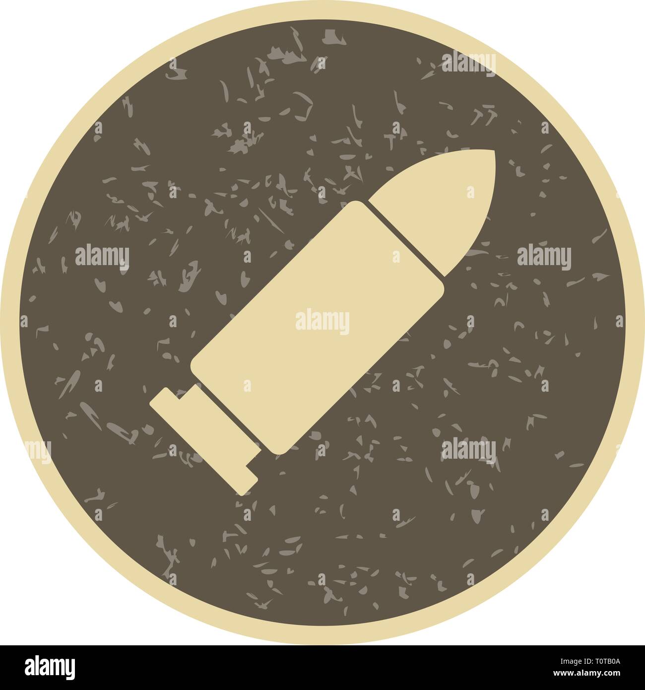 Illustration Bullet Icon Stock Photo - Alamy