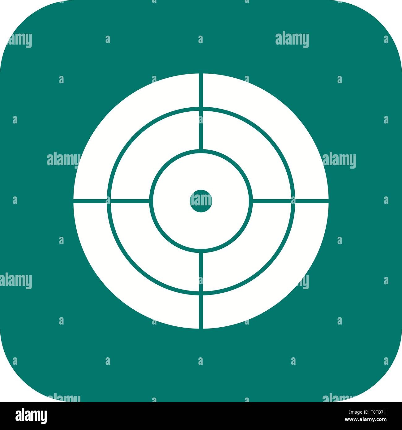 Illustration target Icon Stock Photo - Alamy