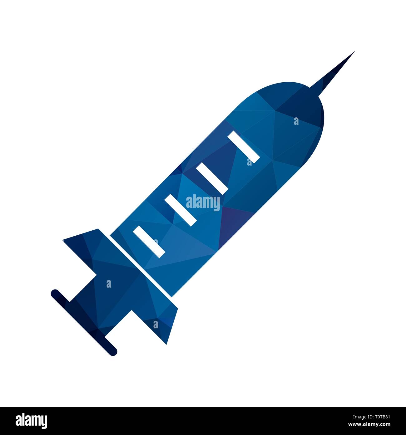 Illustration Injection Icon Stock Photo - Alamy