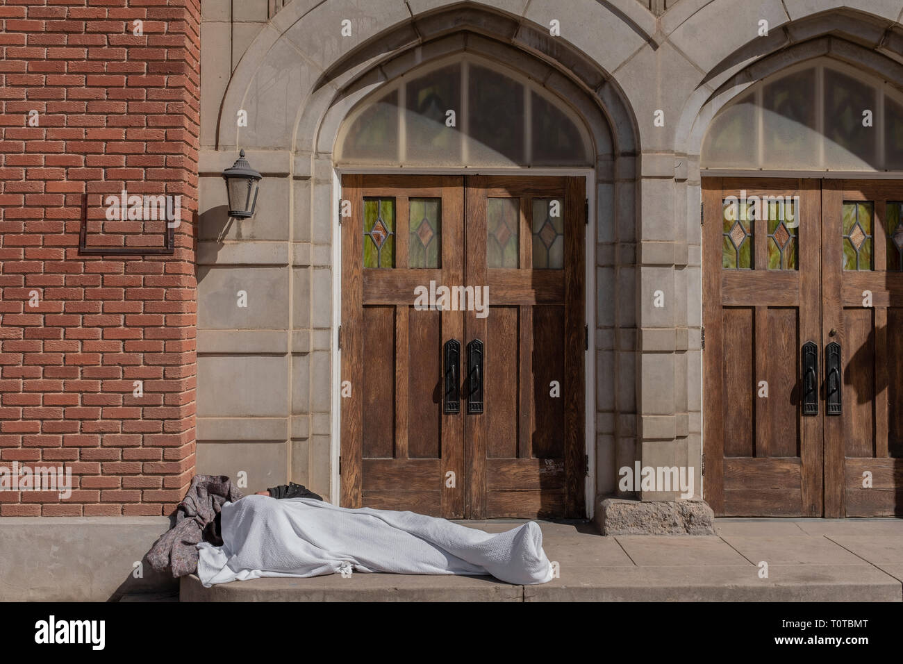 homeless in Albuquerque, New Mexico Stock Photo - Alamy