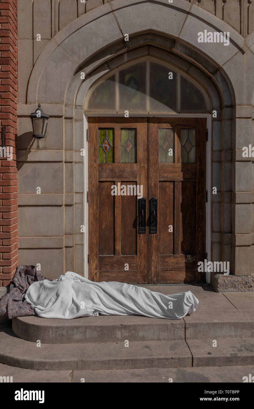 homeless in Albuquerque, New Mexico Stock Photo - Alamy