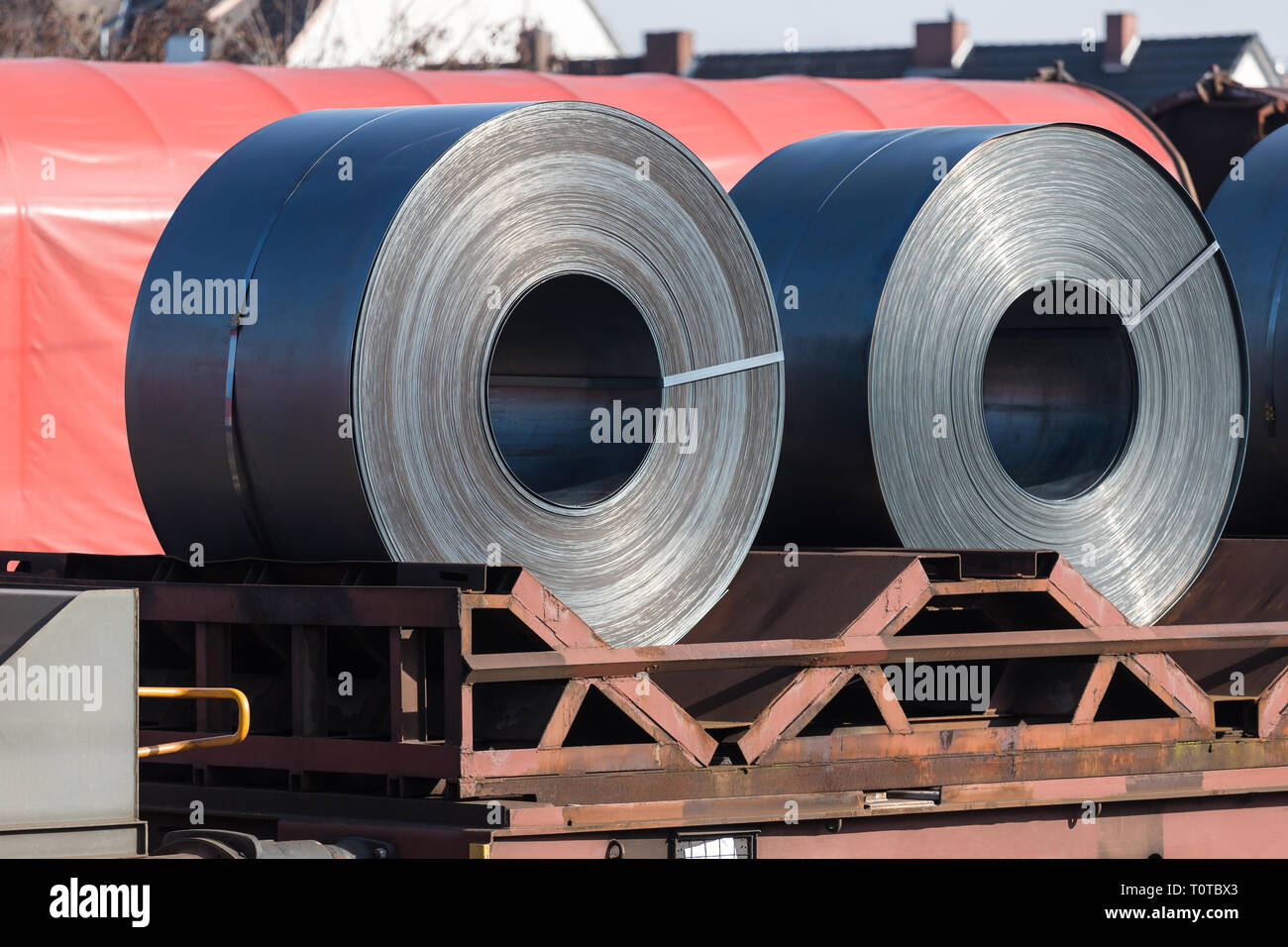 Freight wagons hi-res stock photography and images - Alamy