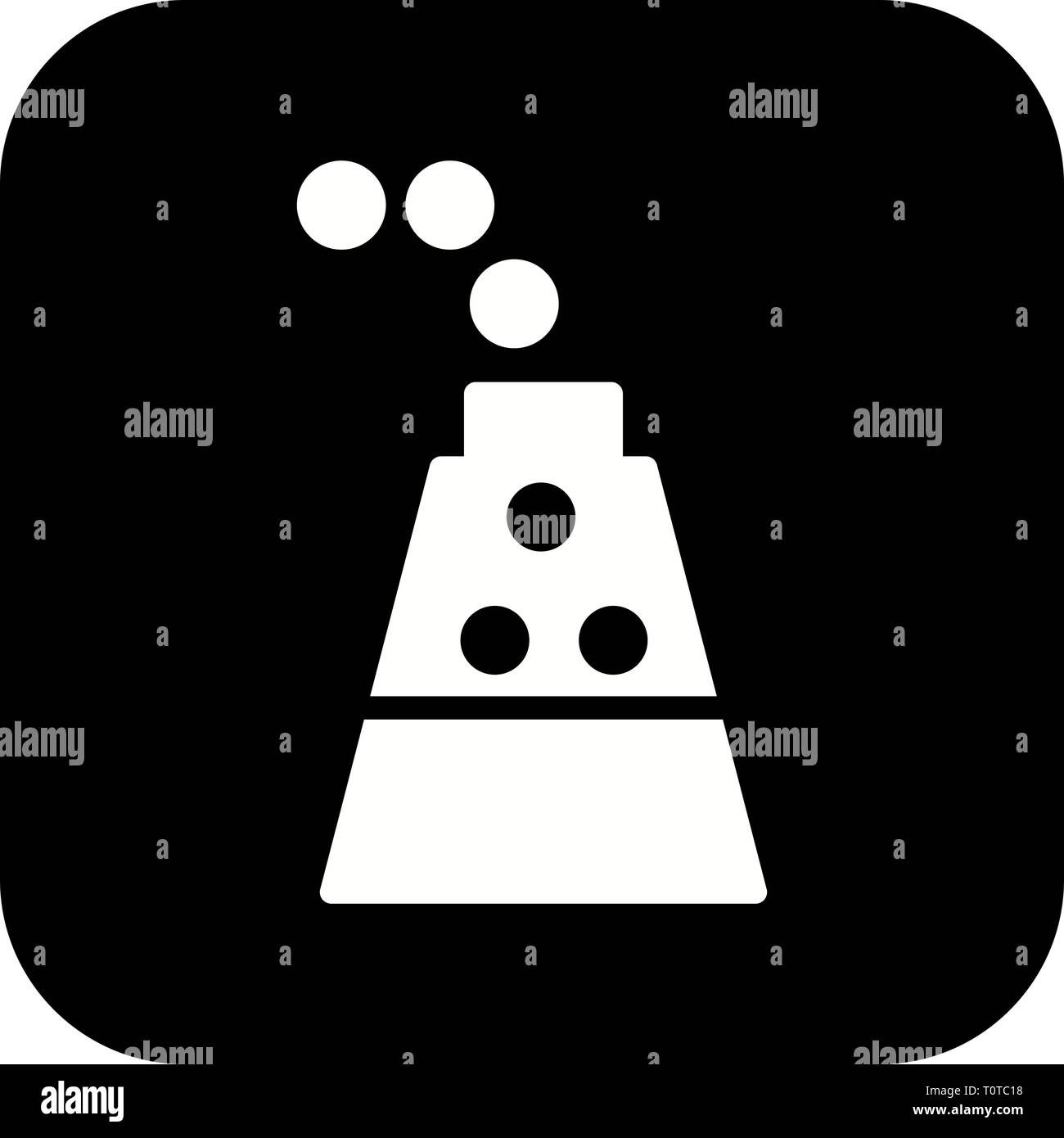 Illustration Experiment Icon Stock Photo - Alamy