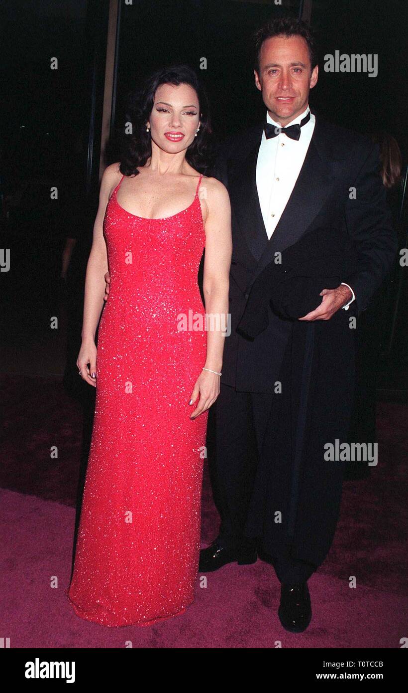 LOS ANGELES, CA. February 20, 1997: Actress Fran Drescher & husband at ...