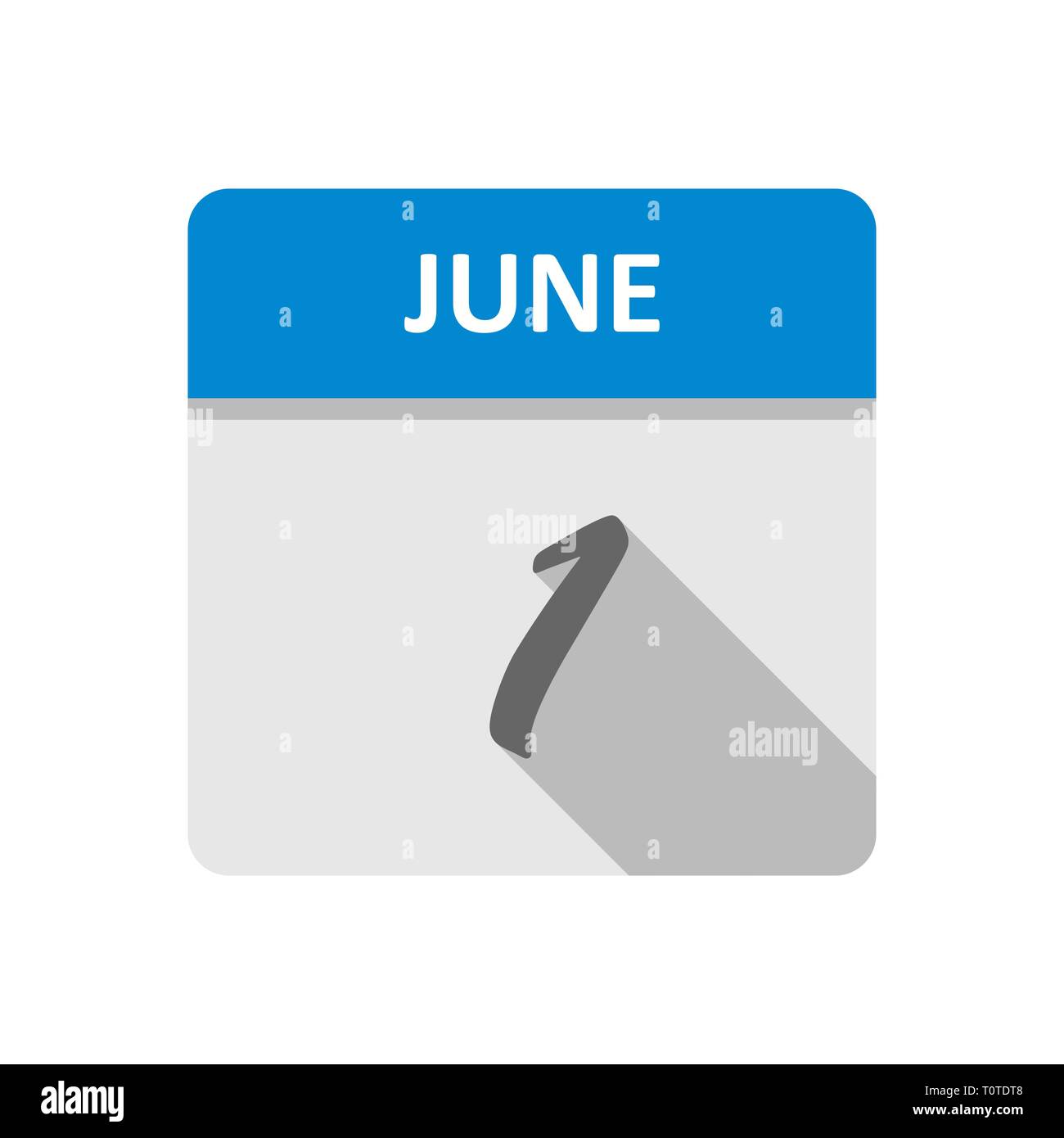 Monthly calendar outline vector Cut Out Stock Images & Pictures - Alamy