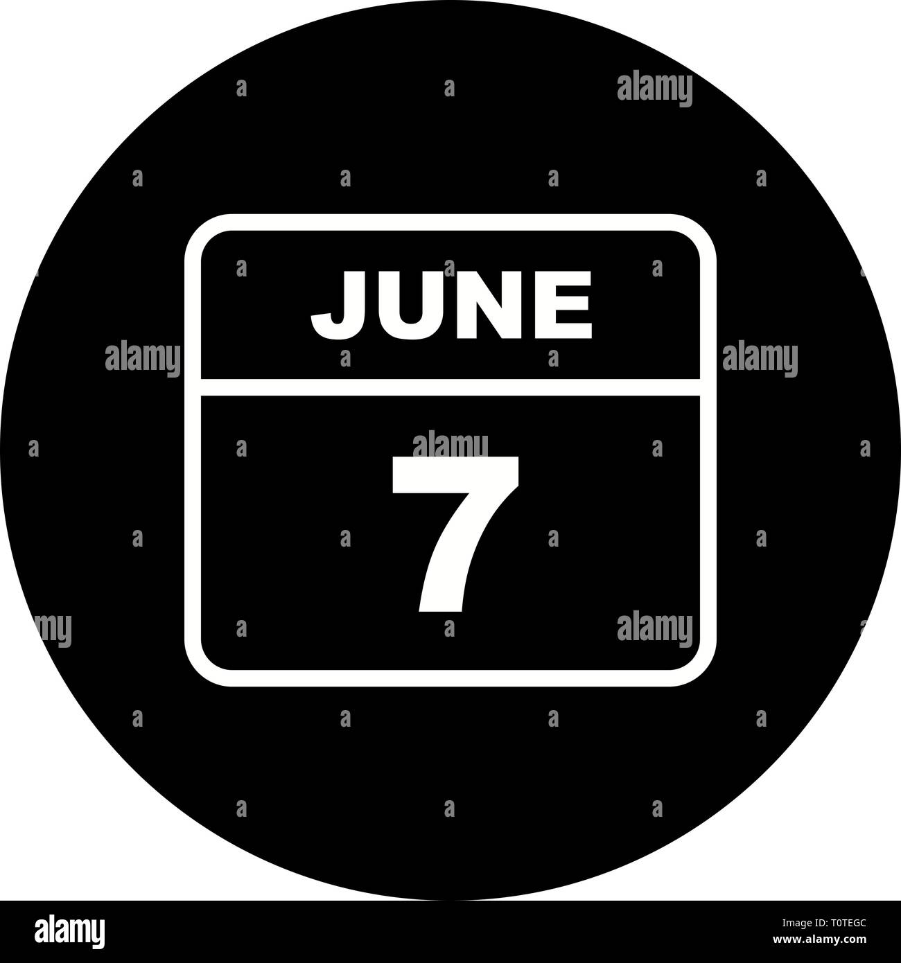 7 day reminder Black and White Stock Photos & Images - Alamy