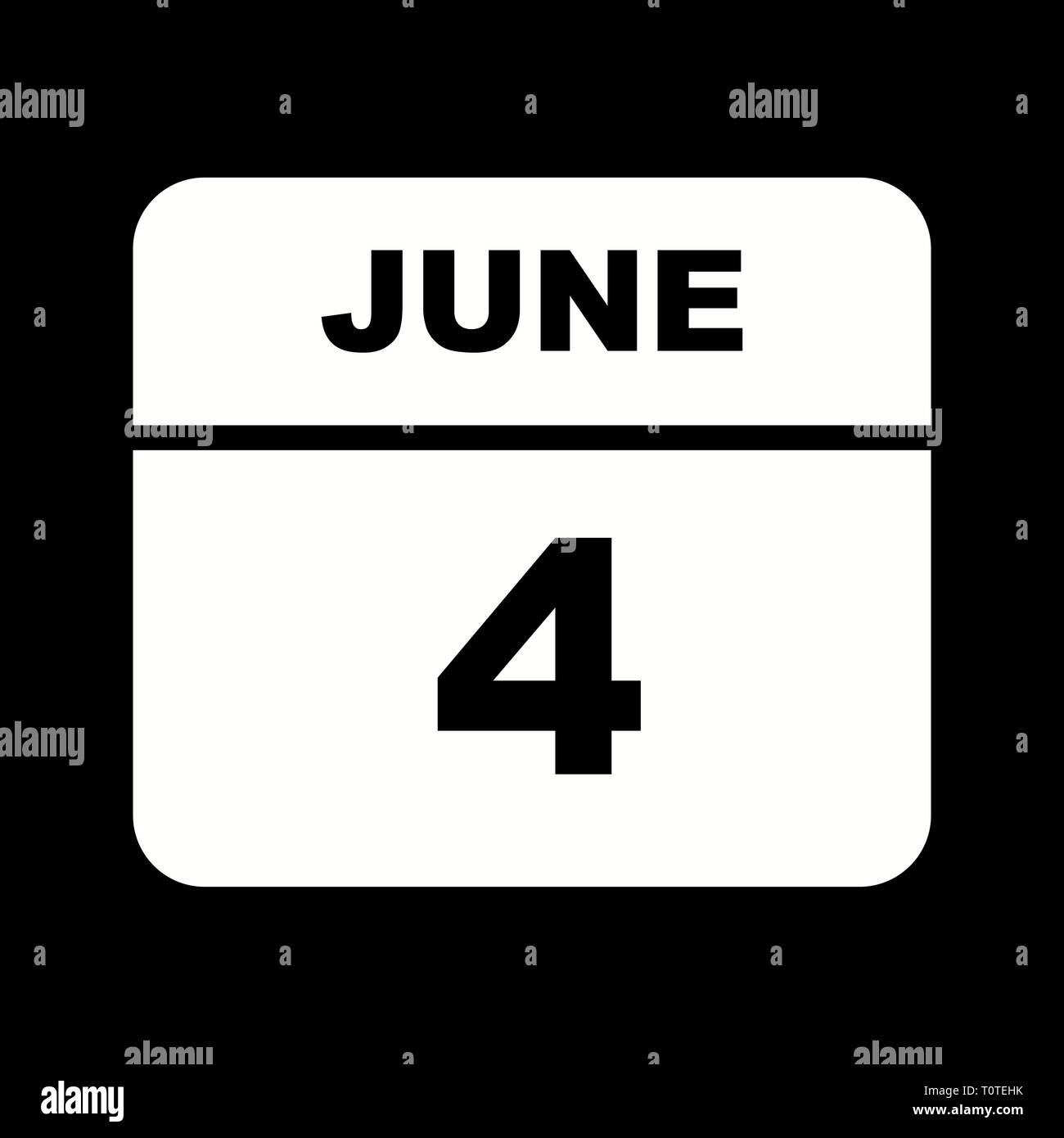 June 4th date on hi-res stock photography and images - Alamy