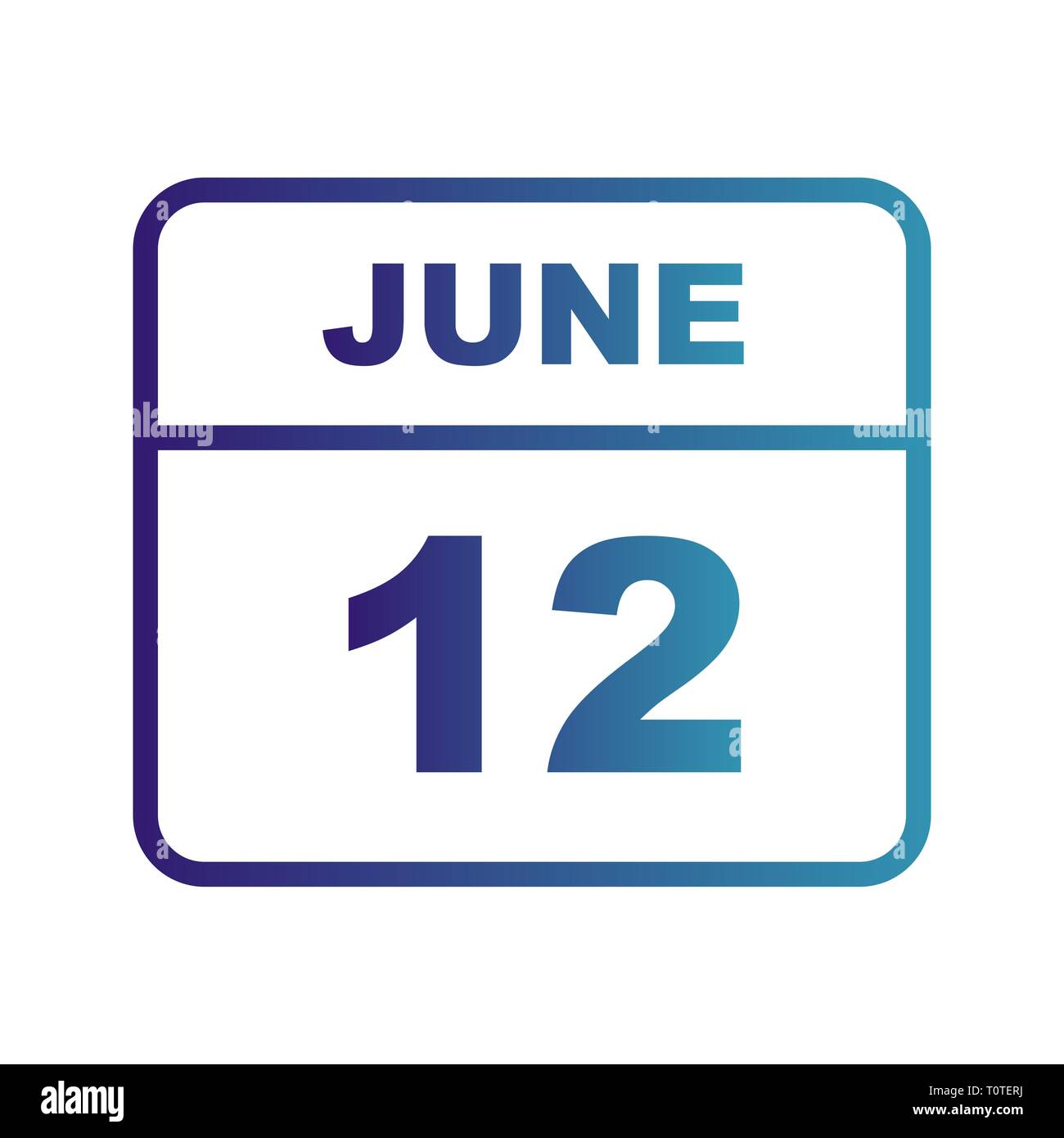 12th of june Cut Out Stock Images & Pictures - Alamy