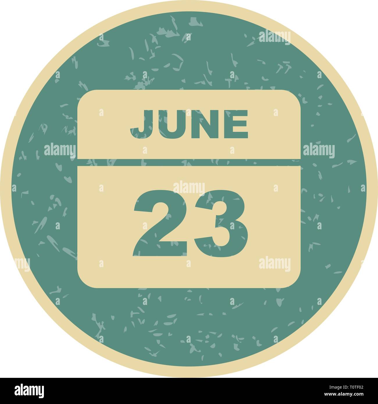 June 23 calendar hi-res stock photography and images - Alamy