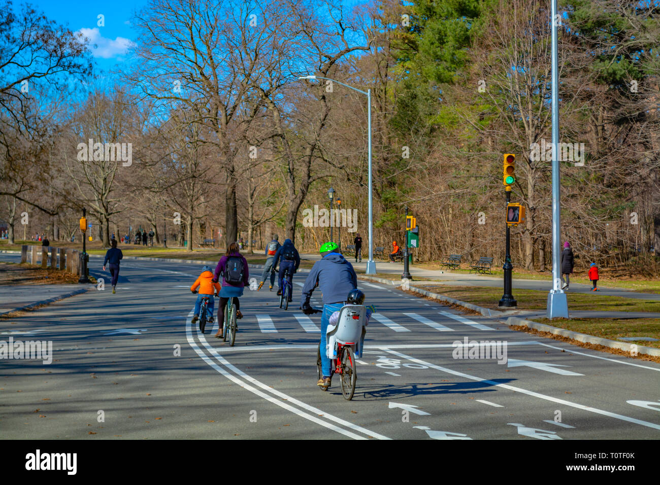Road bicycle ride in park hi-res stock photography and images - Alamy