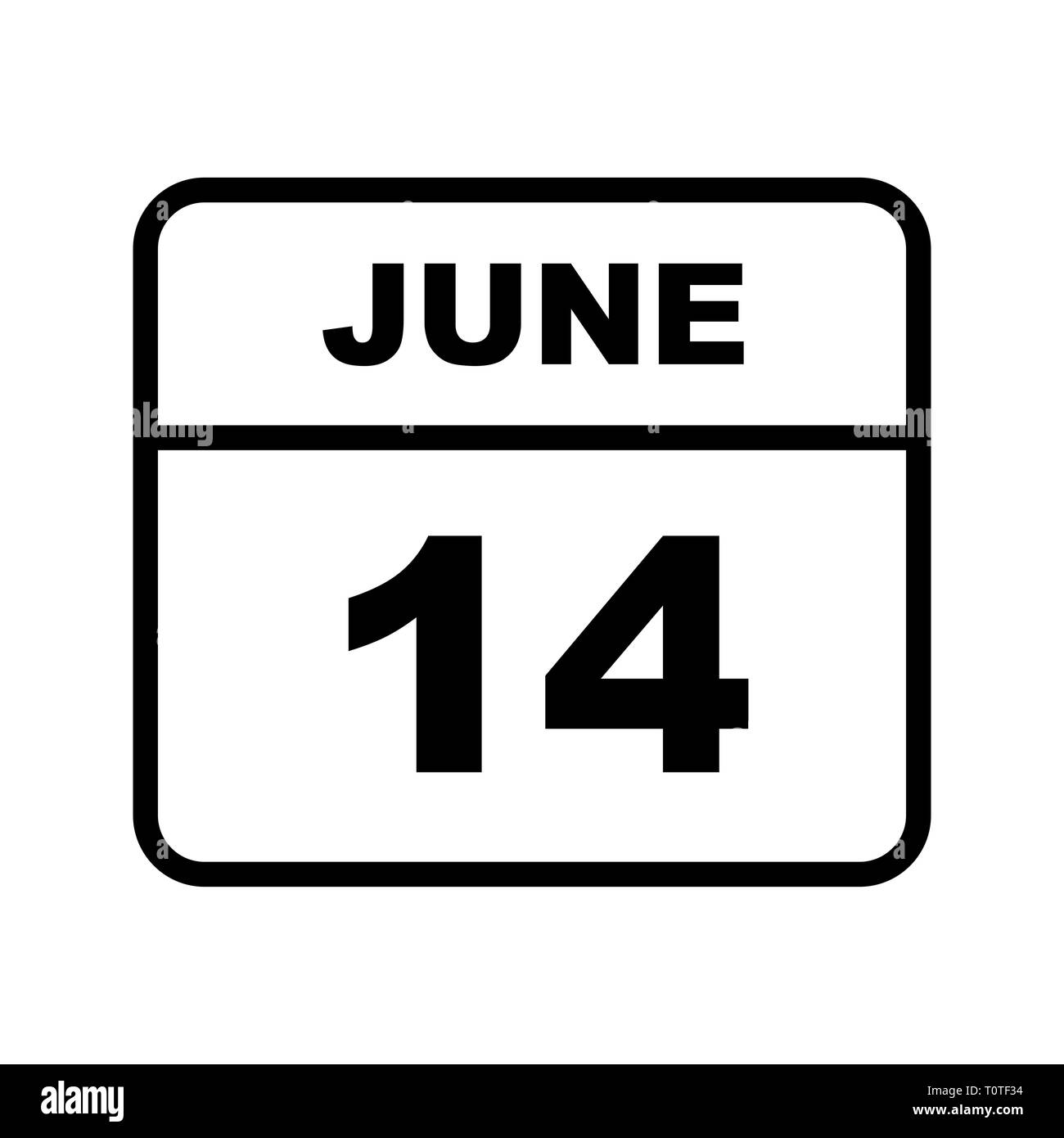 June 14th Black and White Stock Photos & Images - Alamy