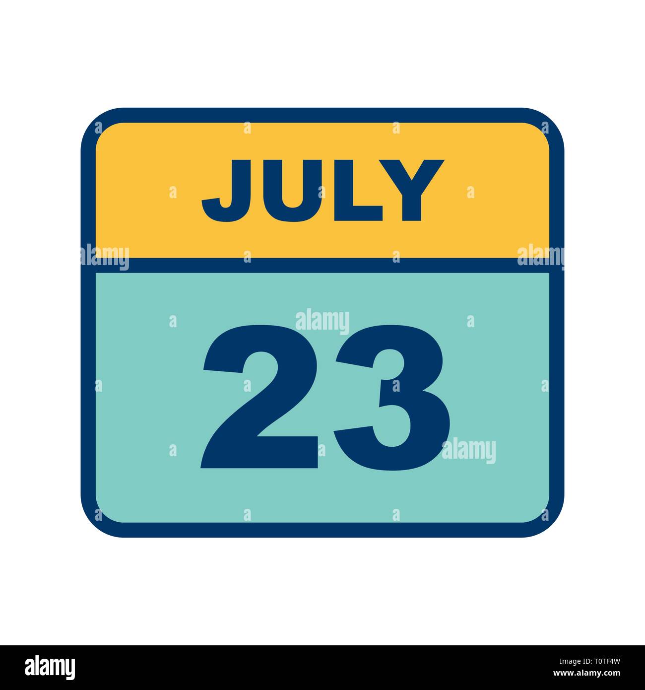 July 23rd Cut Out Stock Images & Pictures - Alamy