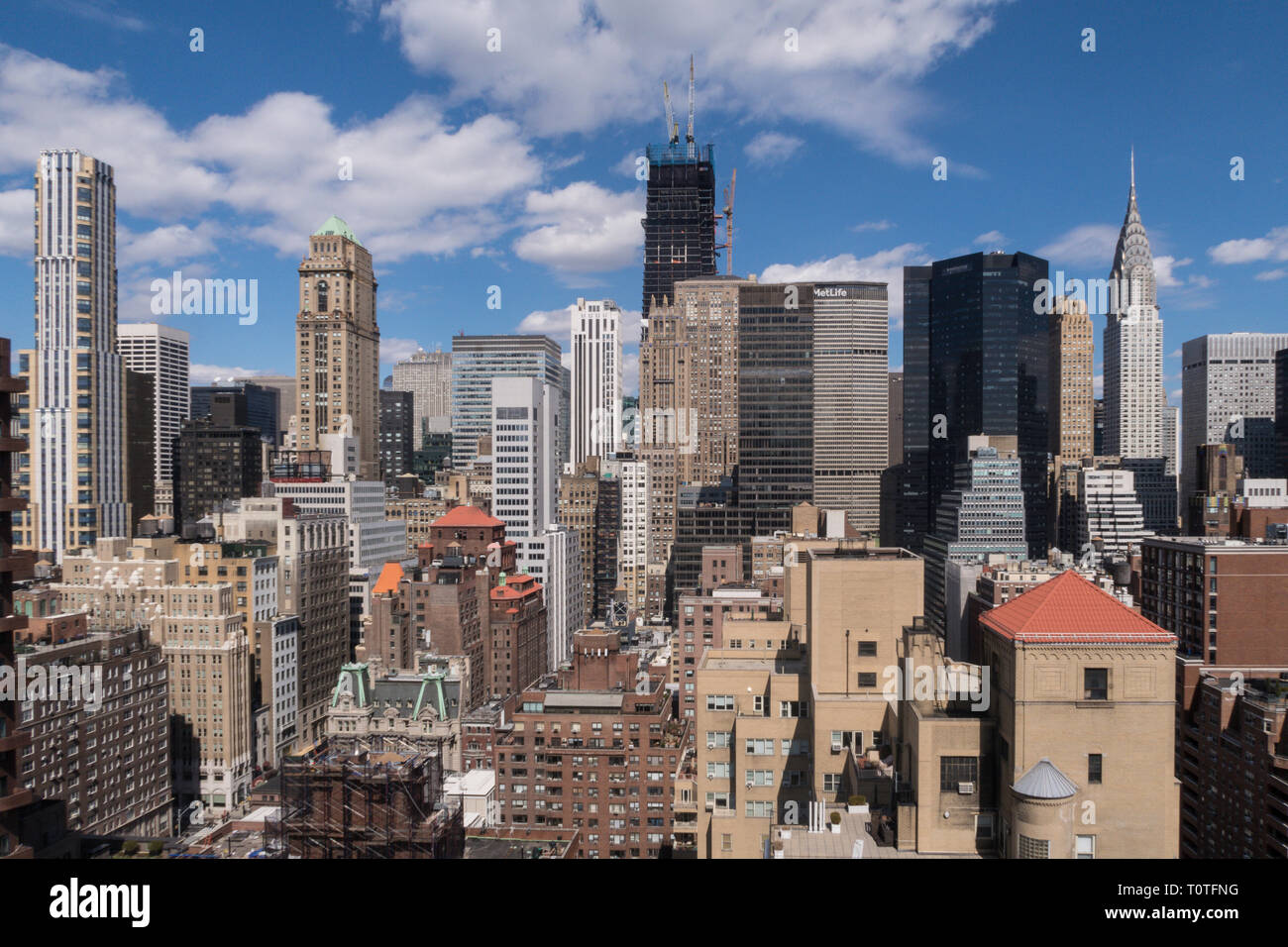 Skyline of Midtown Manhattan, NYC Stock Photo - Alamy