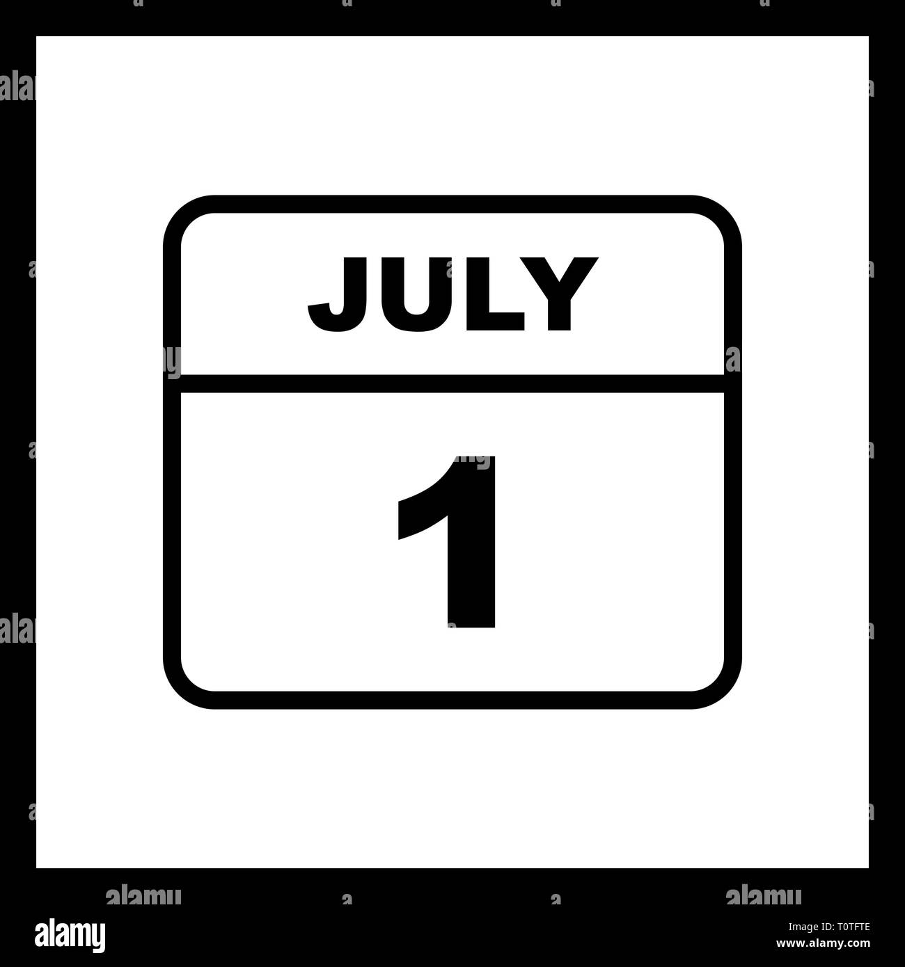 1st calendar Black and White Stock Photos & Images - Alamy