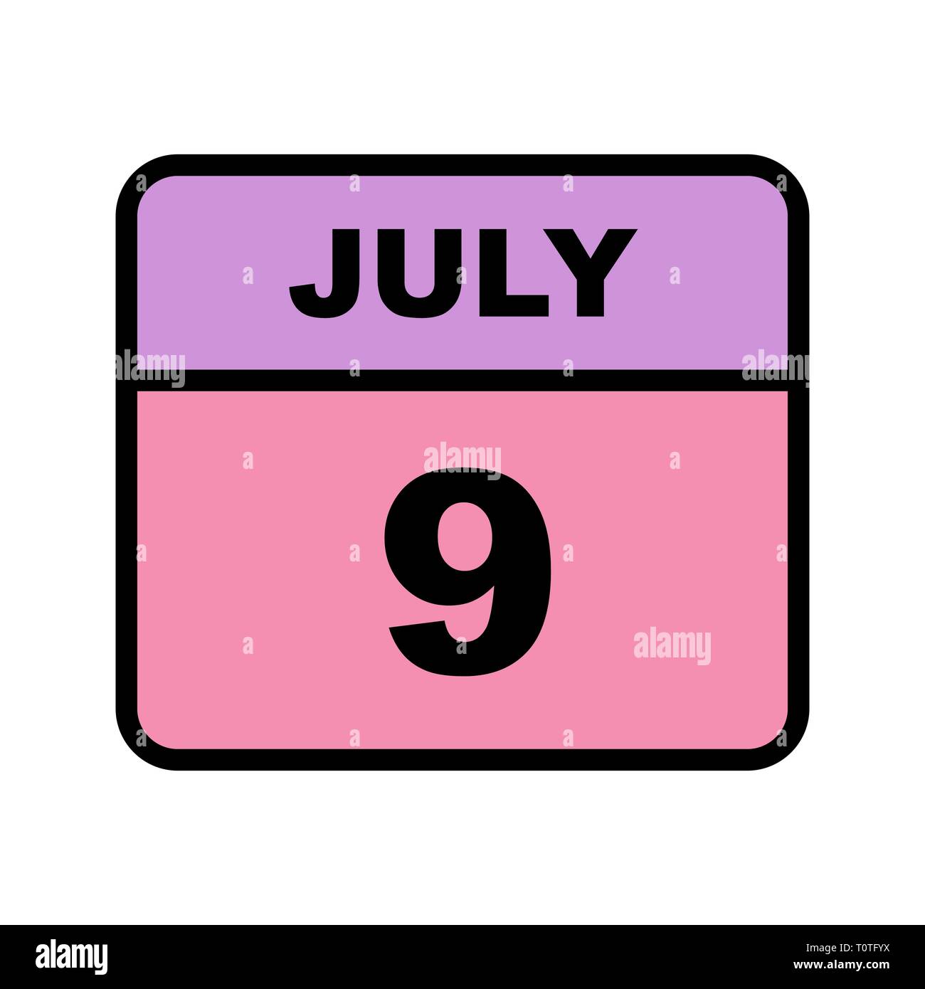 9th of july Cut Out Stock Images & Pictures - Alamy