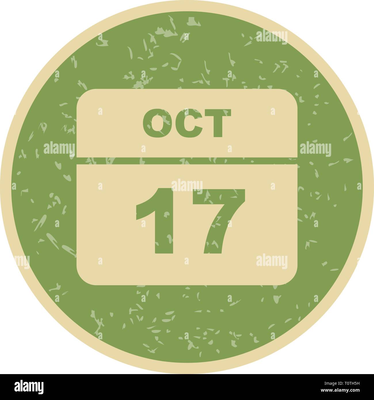 Calendar date 17th october hi-res stock photography and images - Alamy