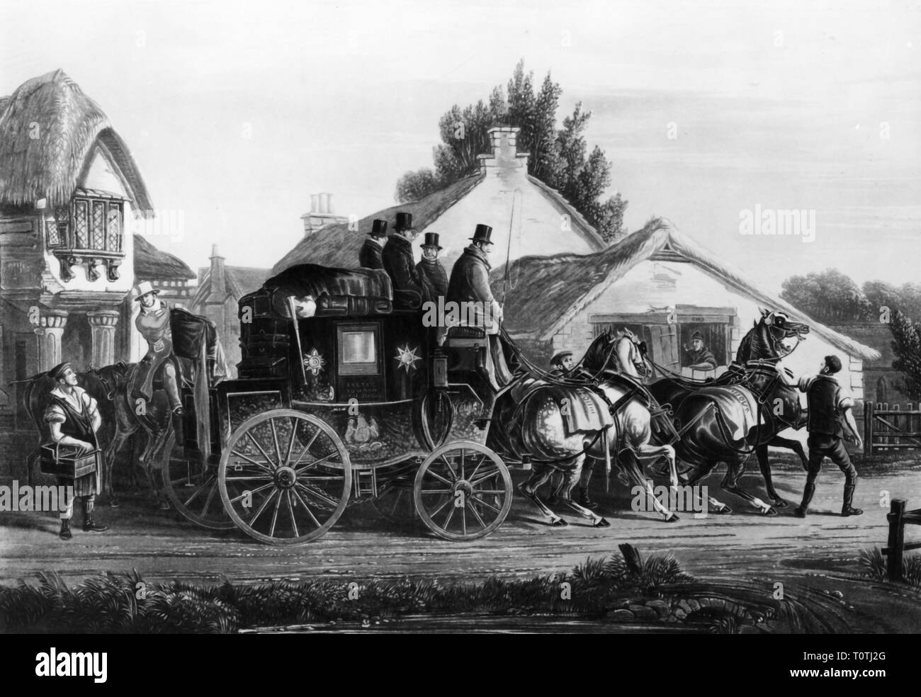 Royal mail coach hi-res stock photography and images - Alamy