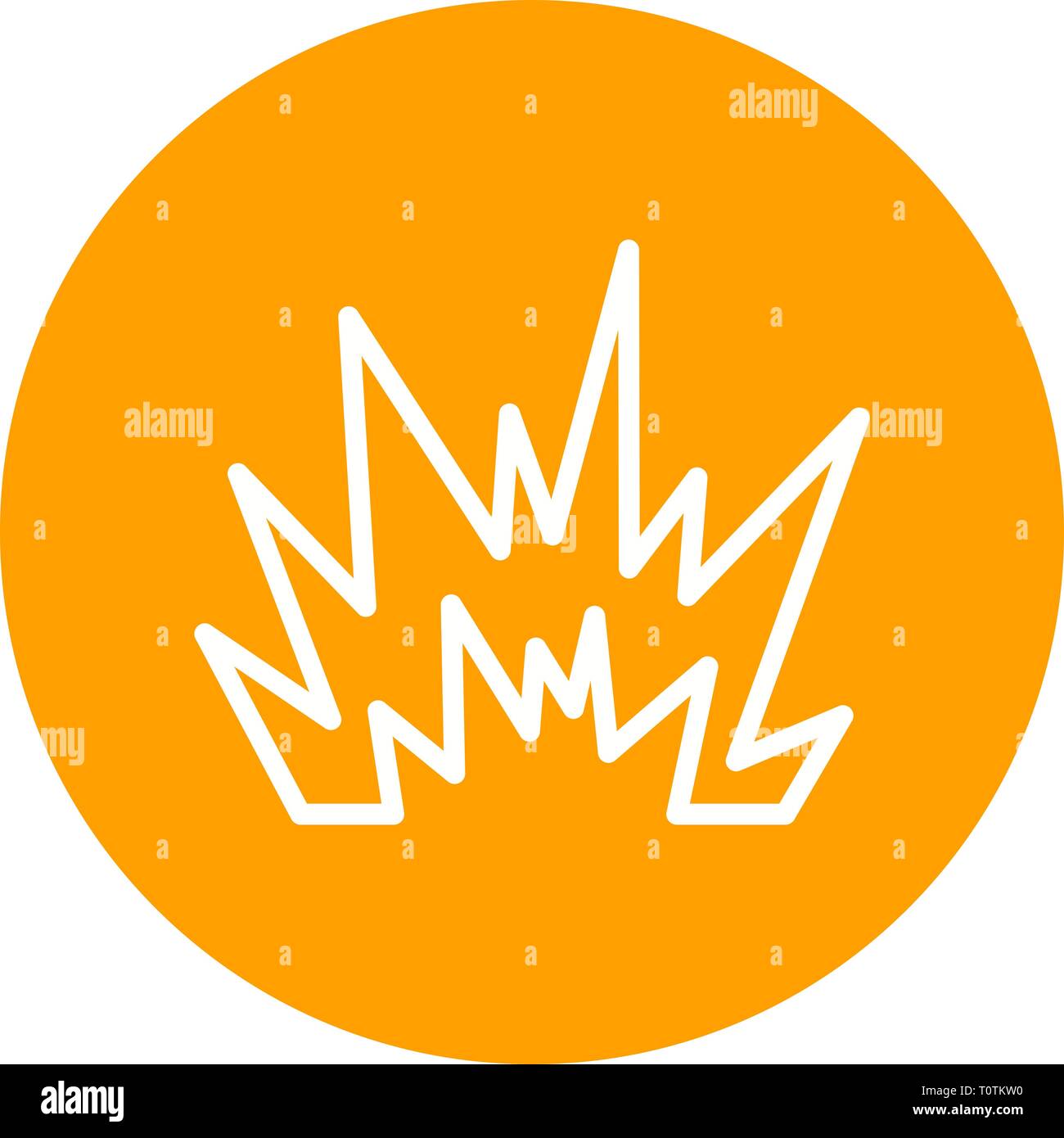 Blast icon hi-res stock photography and images - Alamy