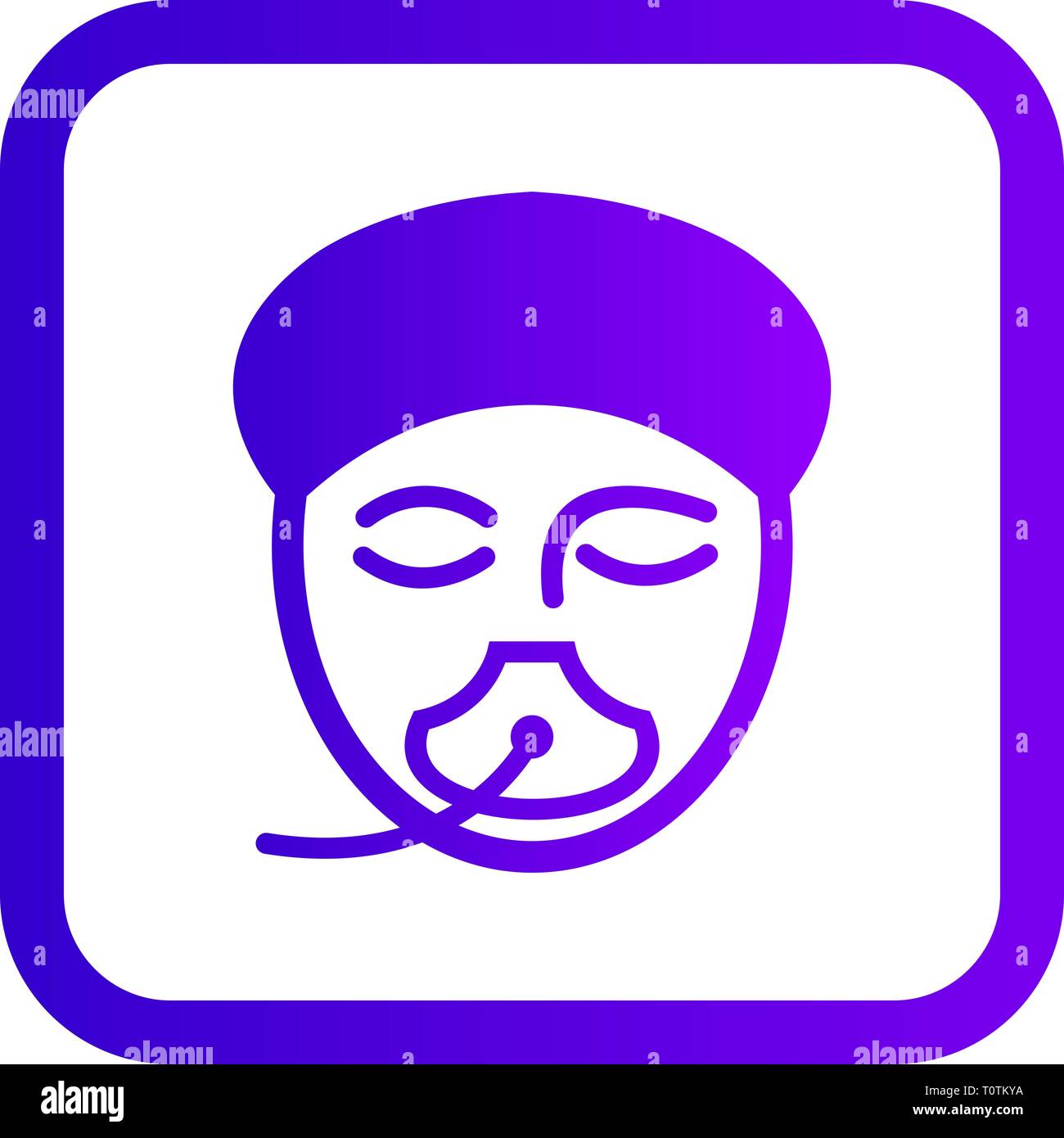 Illustration Anesthesia Icon Stock Photo - Alamy