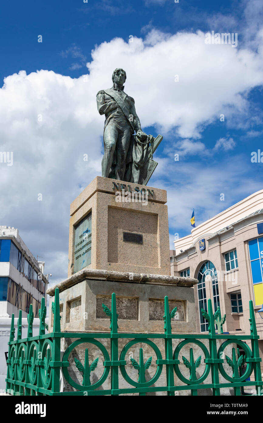 Nelson statue barbados hi-res stock photography and images - Alamy