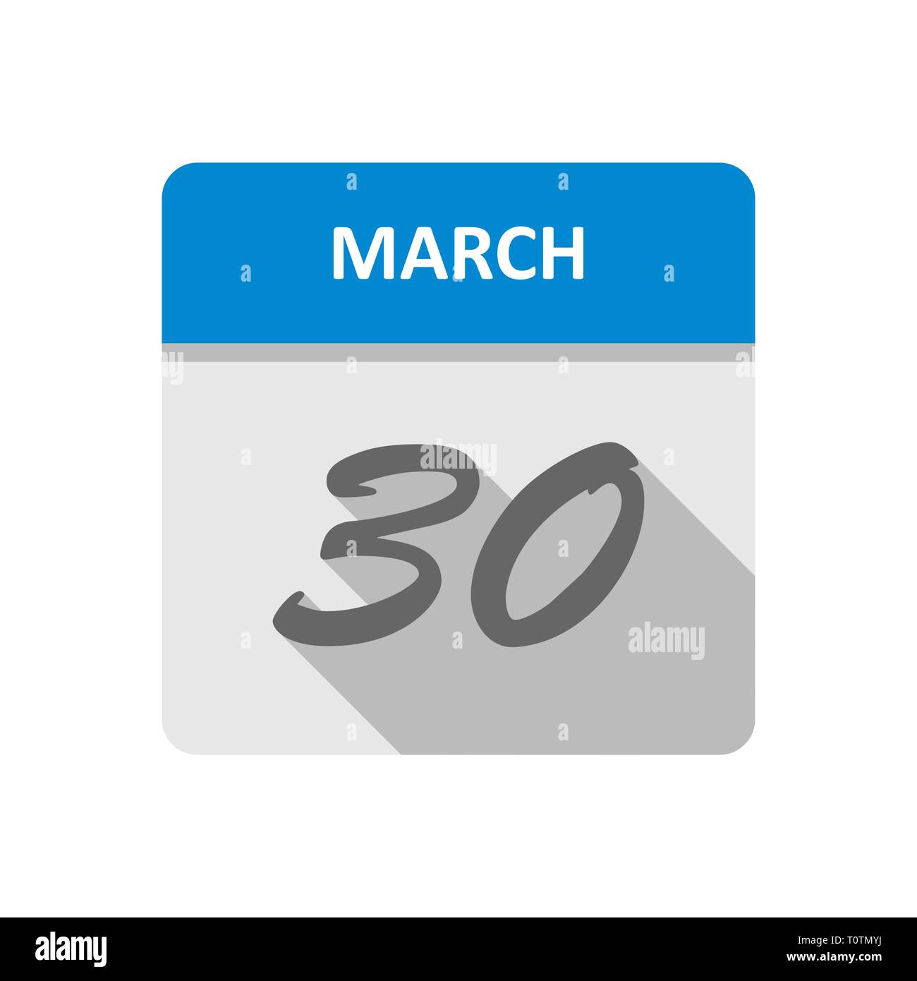 March 30th Cut Out Stock Images & Pictures - Alamy