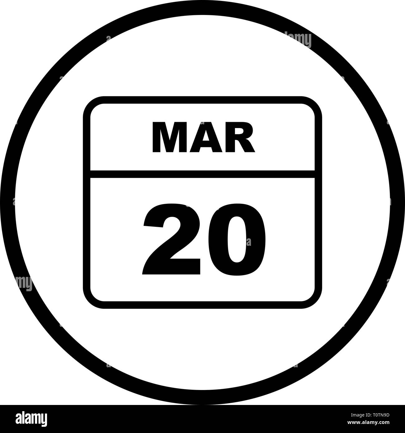 Mar calendar Black and White Stock Photos & Images - Alamy