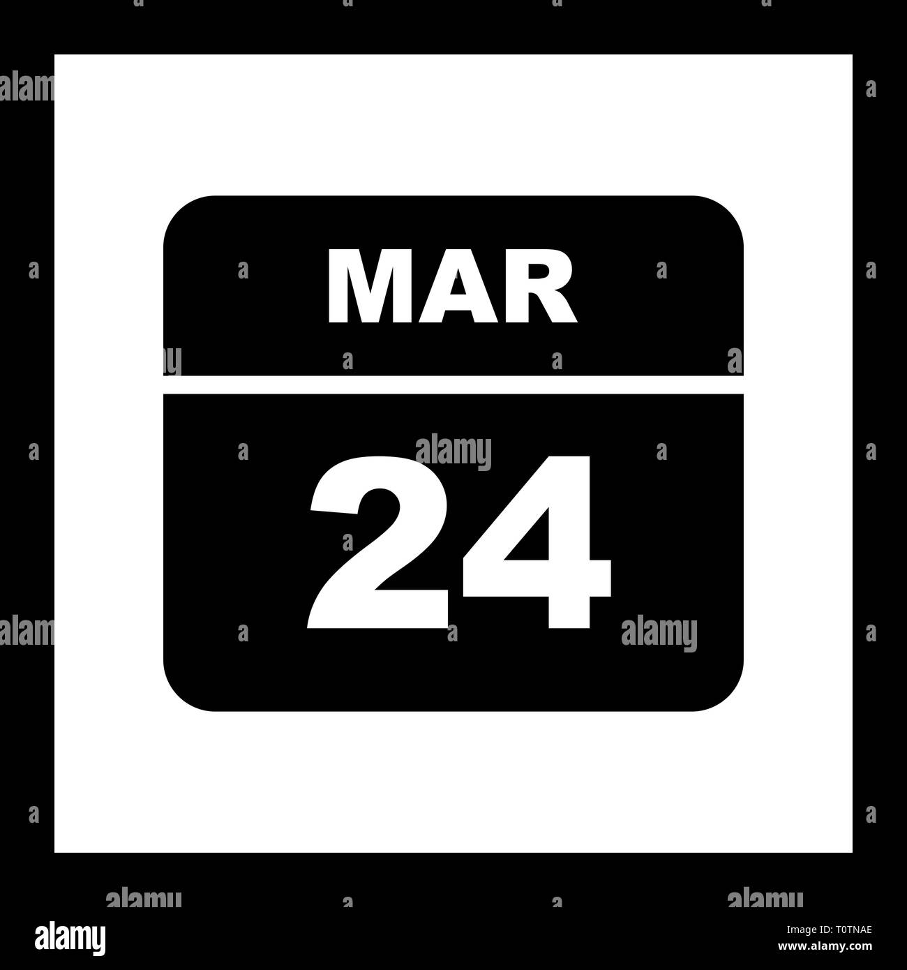 24 mar 08 Black and White Stock Photos & Images - Alamy