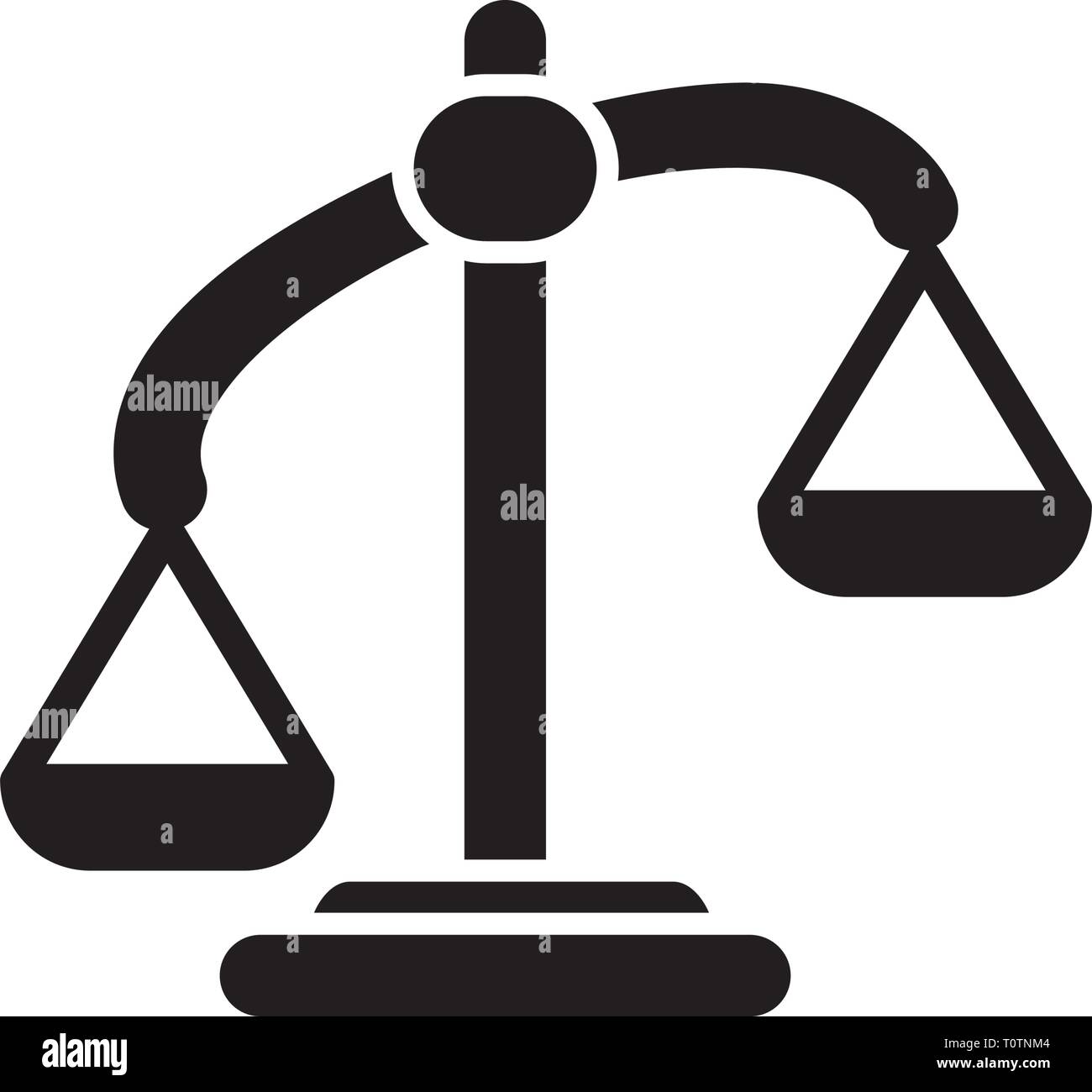 law icon template Stock Vector Image & Art - Alamy