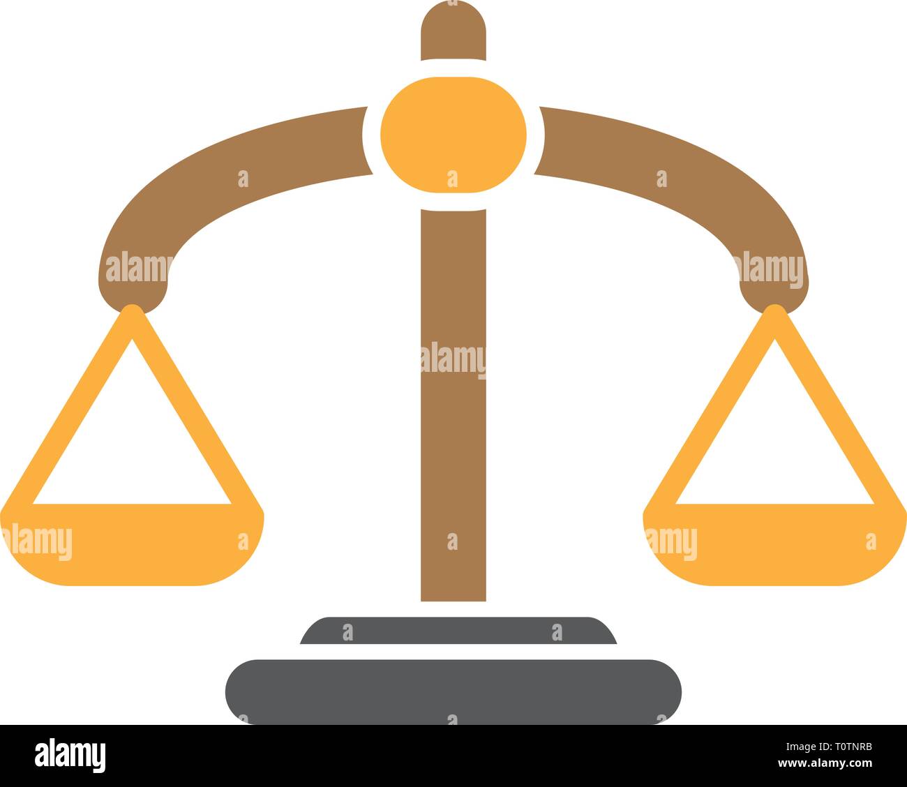 law icon template Stock Vector Image & Art - Alamy