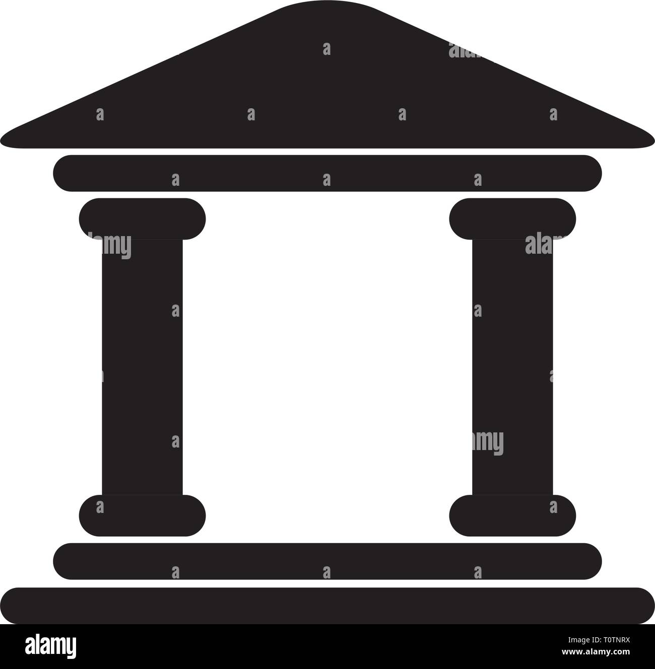 law, building icon Stock Vector Image & Art - Alamy