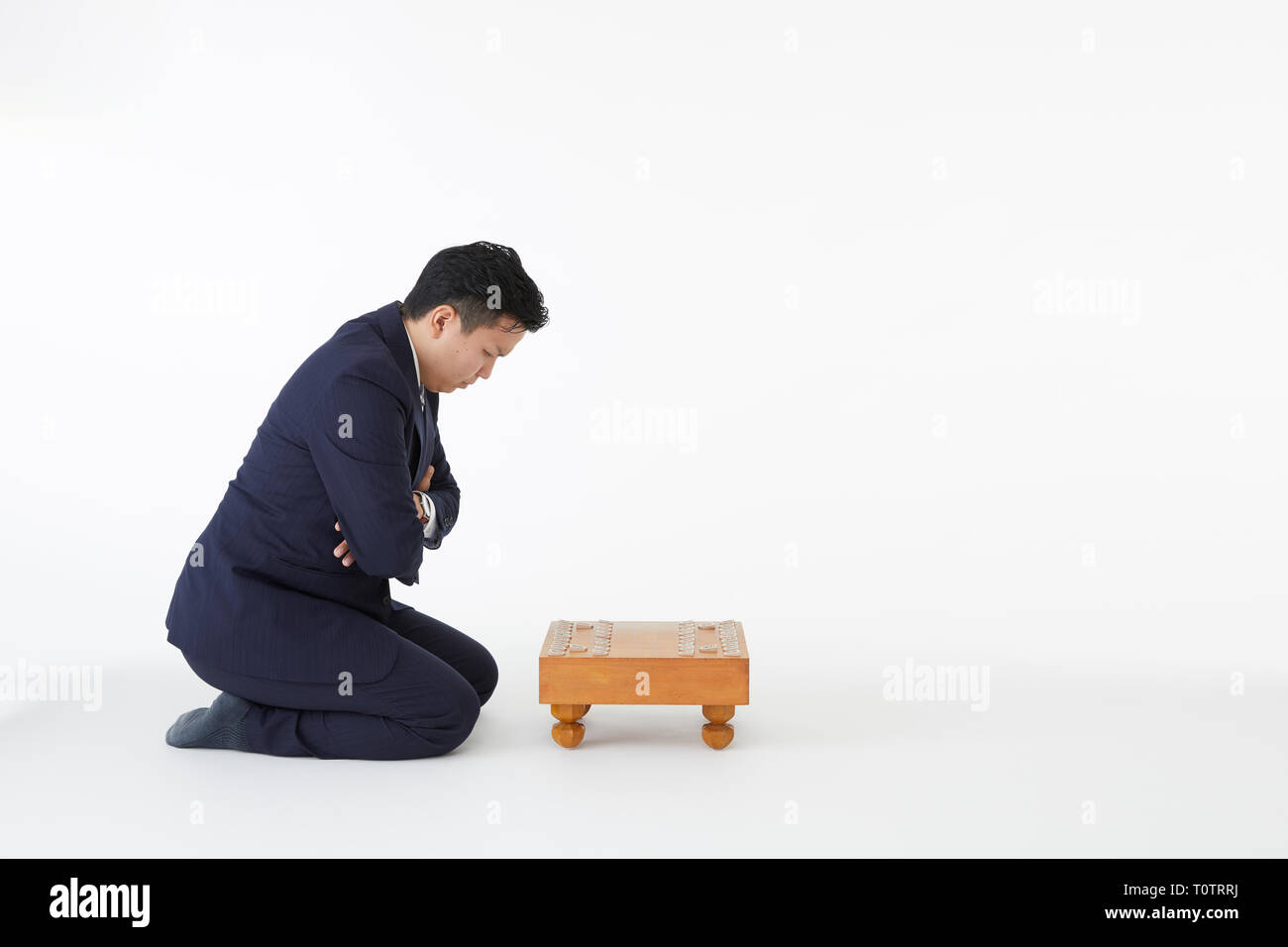 Japanese shogi player Stock Photo - Alamy