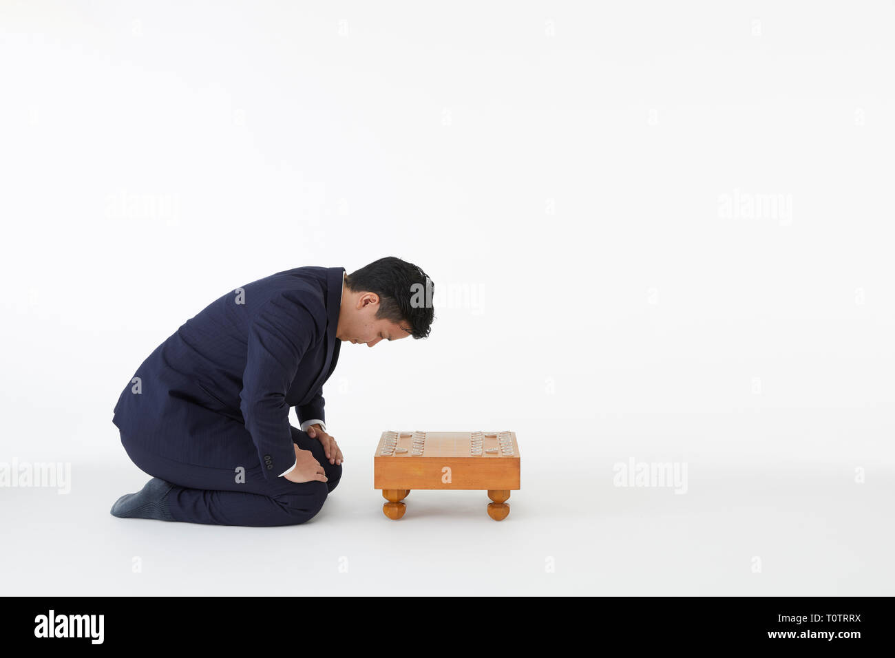 Japanese shogi player Stock Photo - Alamy