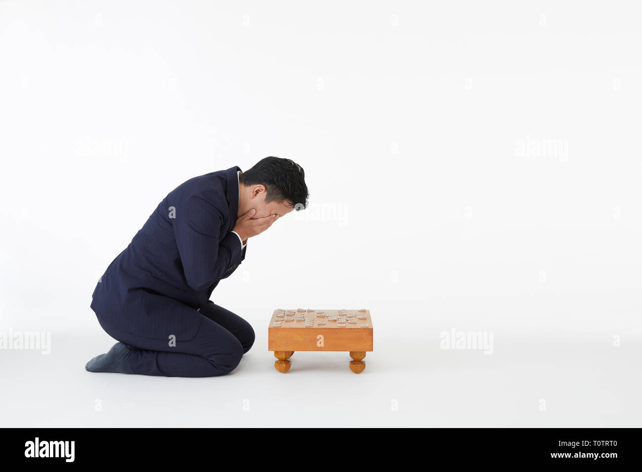 Japanese shogi player Stock Photo - Alamy