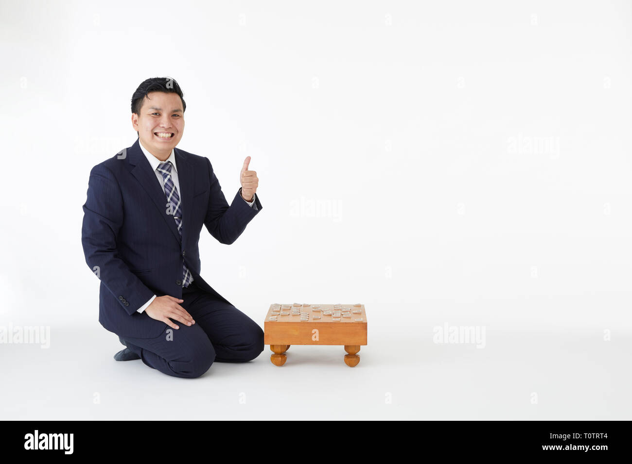 Japanese shogi player Stock Photo - Alamy
