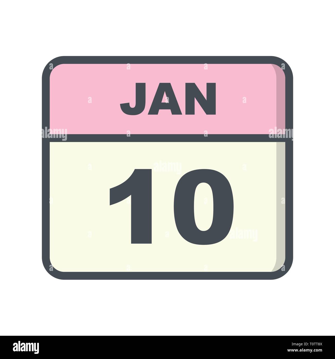 January 10th Cut Out Stock Images & Pictures - Alamy