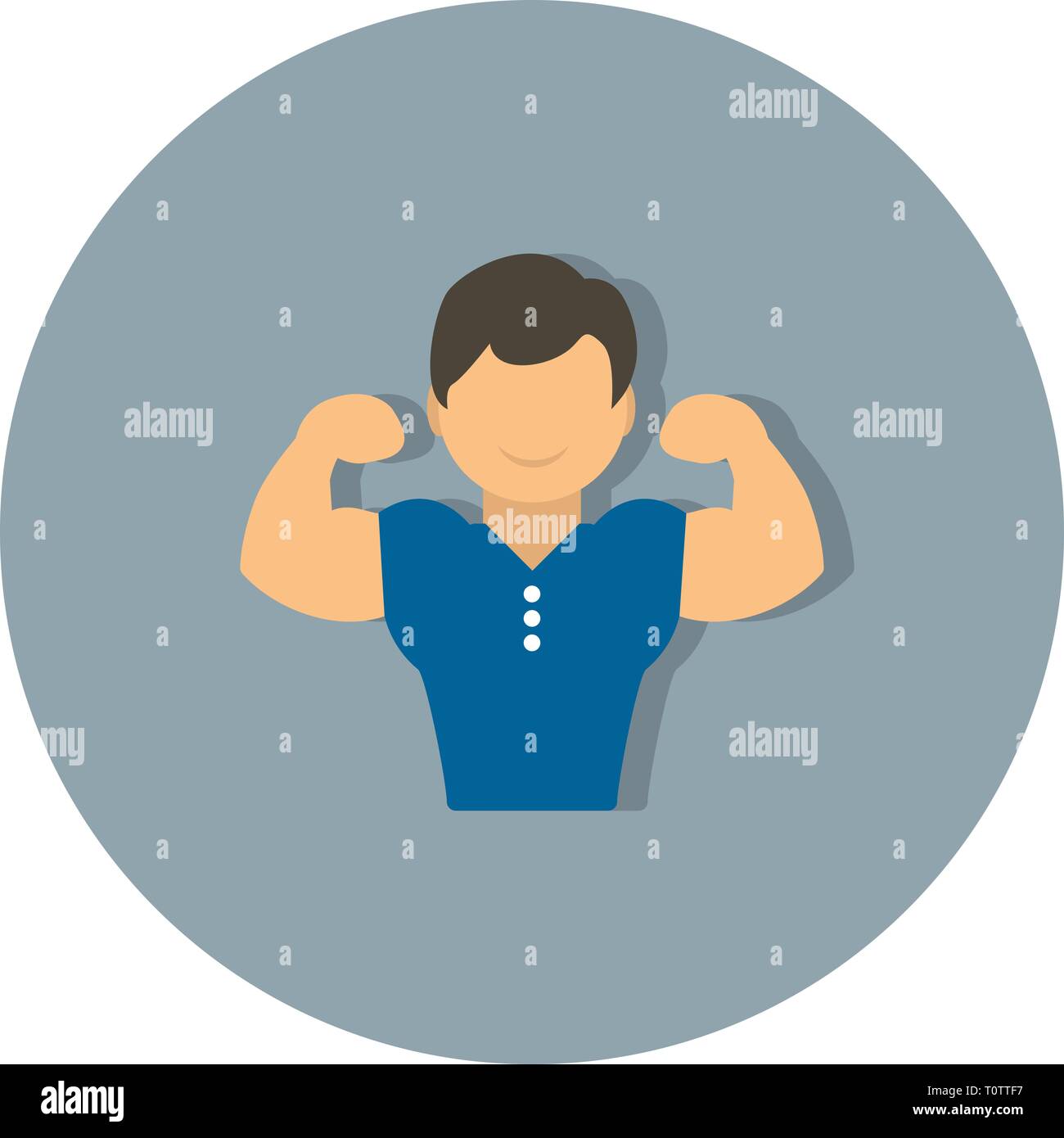 Illustration Body Icon Stock Photo - Alamy
