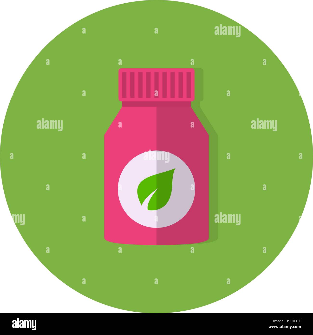 Illustration Supplements Icon Stock Photo - Alamy