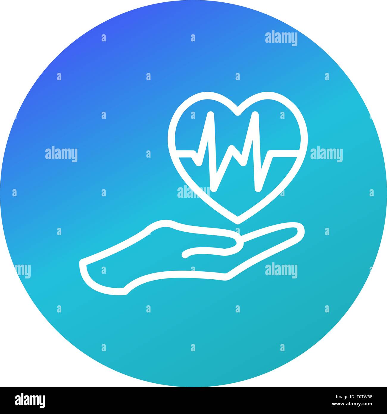 Illustration Health Icon Stock Photo - Alamy