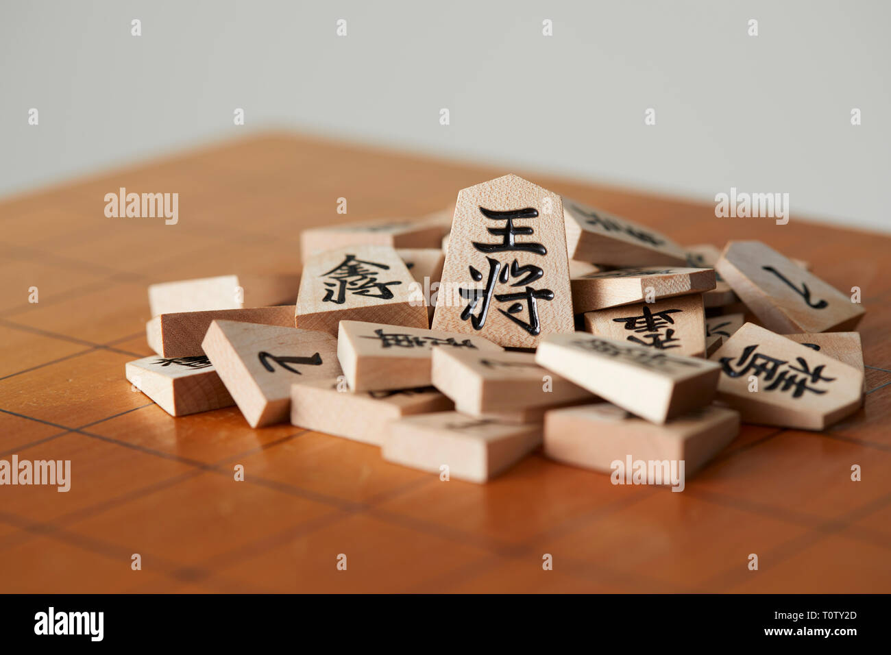 Shogi piece hi-res stock photography and images - Alamy