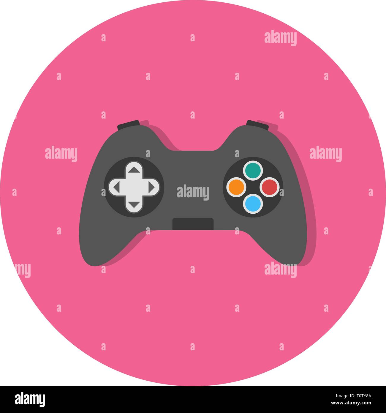 Controller glyph hi-res stock photography and images - Alamy
