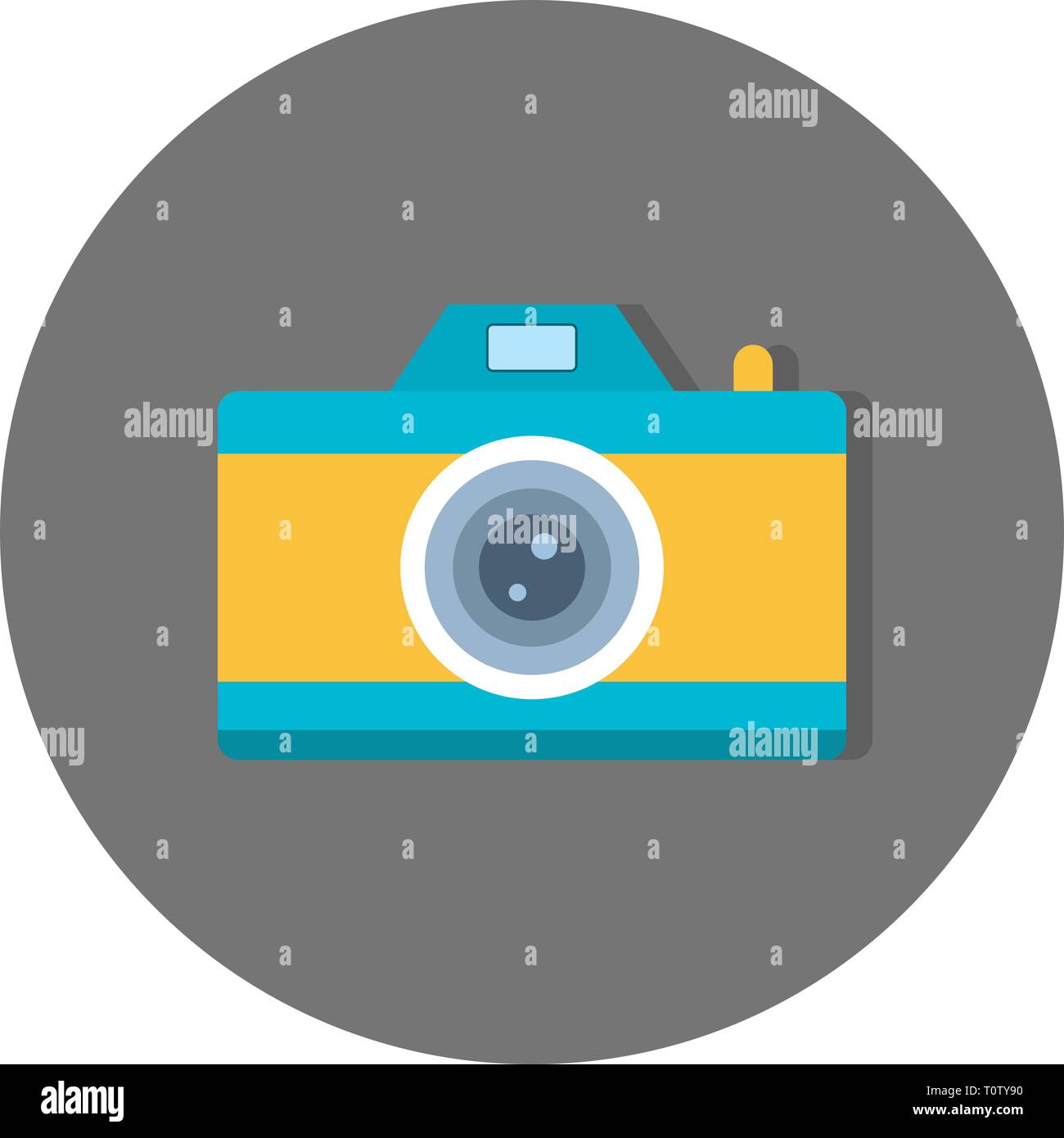 Illustration Camera Icon Stock Photo - Alamy