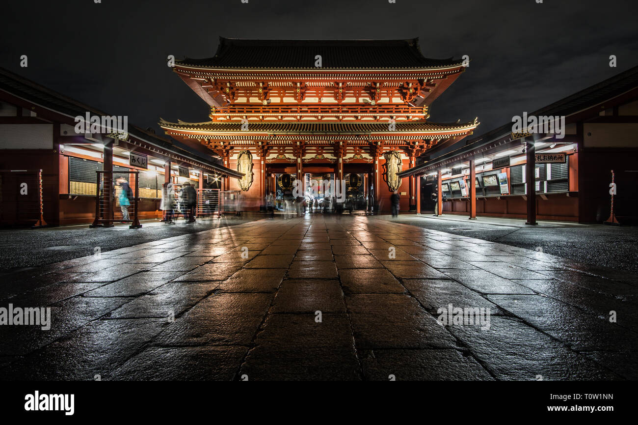Sensoji Temple Night