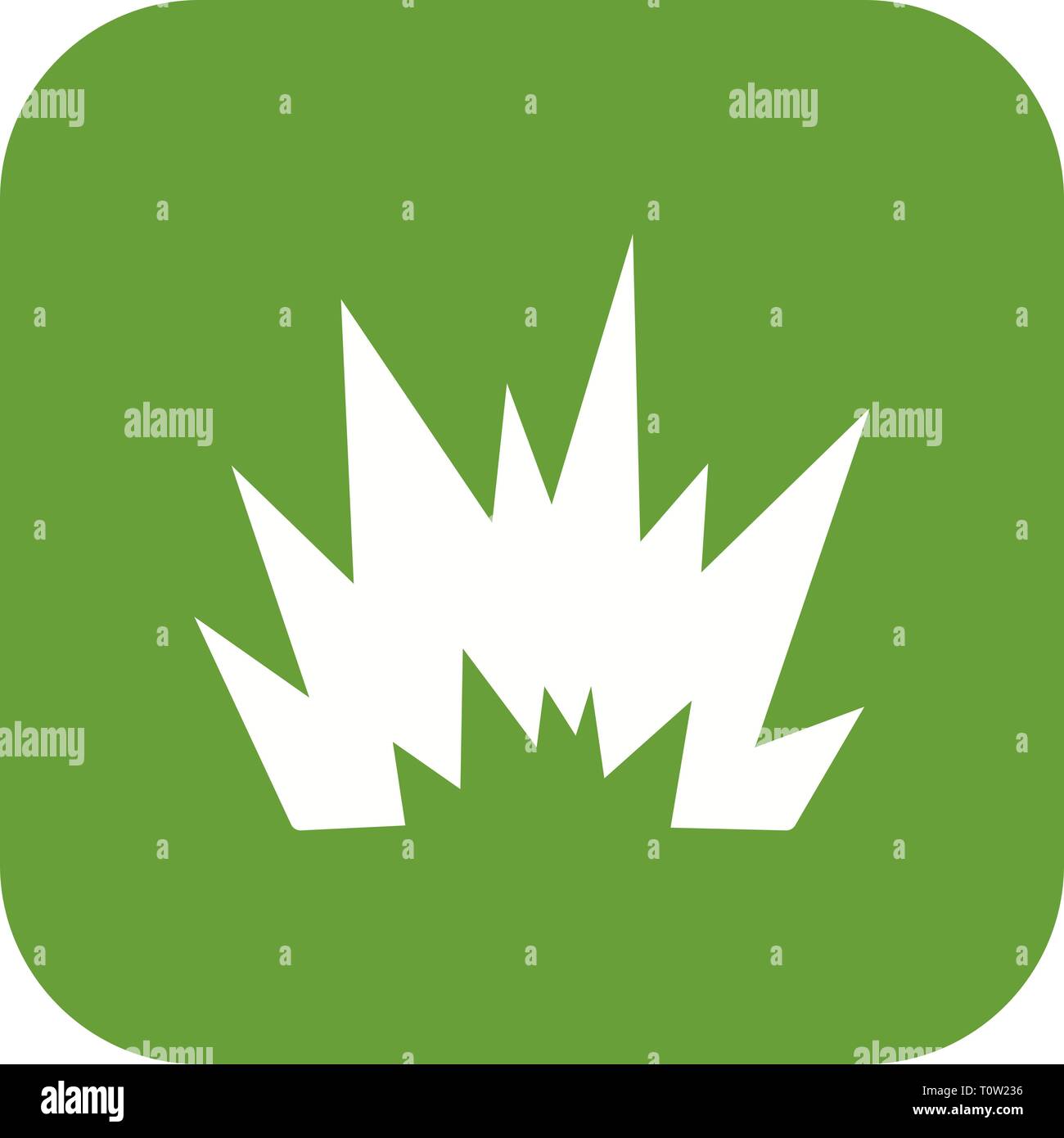 Illustration Blast Icon Stock Photo - Alamy