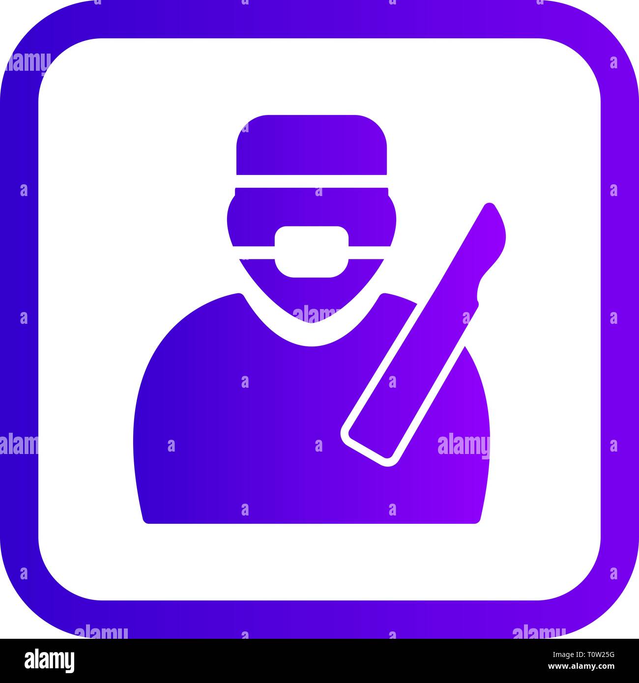 Illustration Operation Icon Stock Photo - Alamy