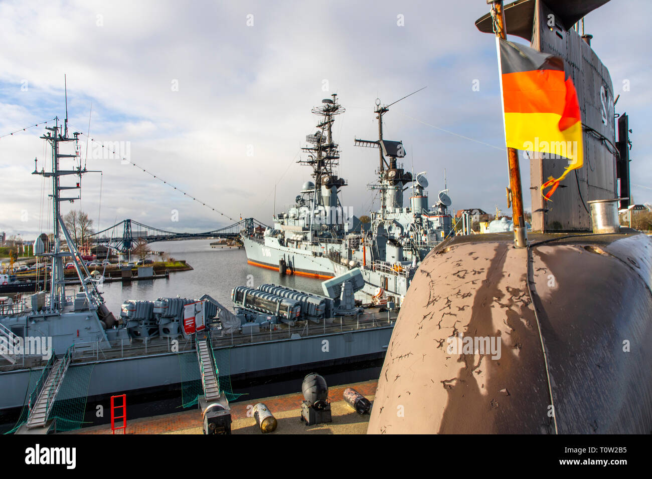 Wilhelmshaven, German Navy Museum, on the south beach, history of the ...
