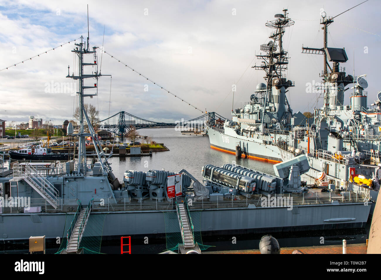 Wilhelmshaven, German Navy Museum, on the south beach, history of the ...