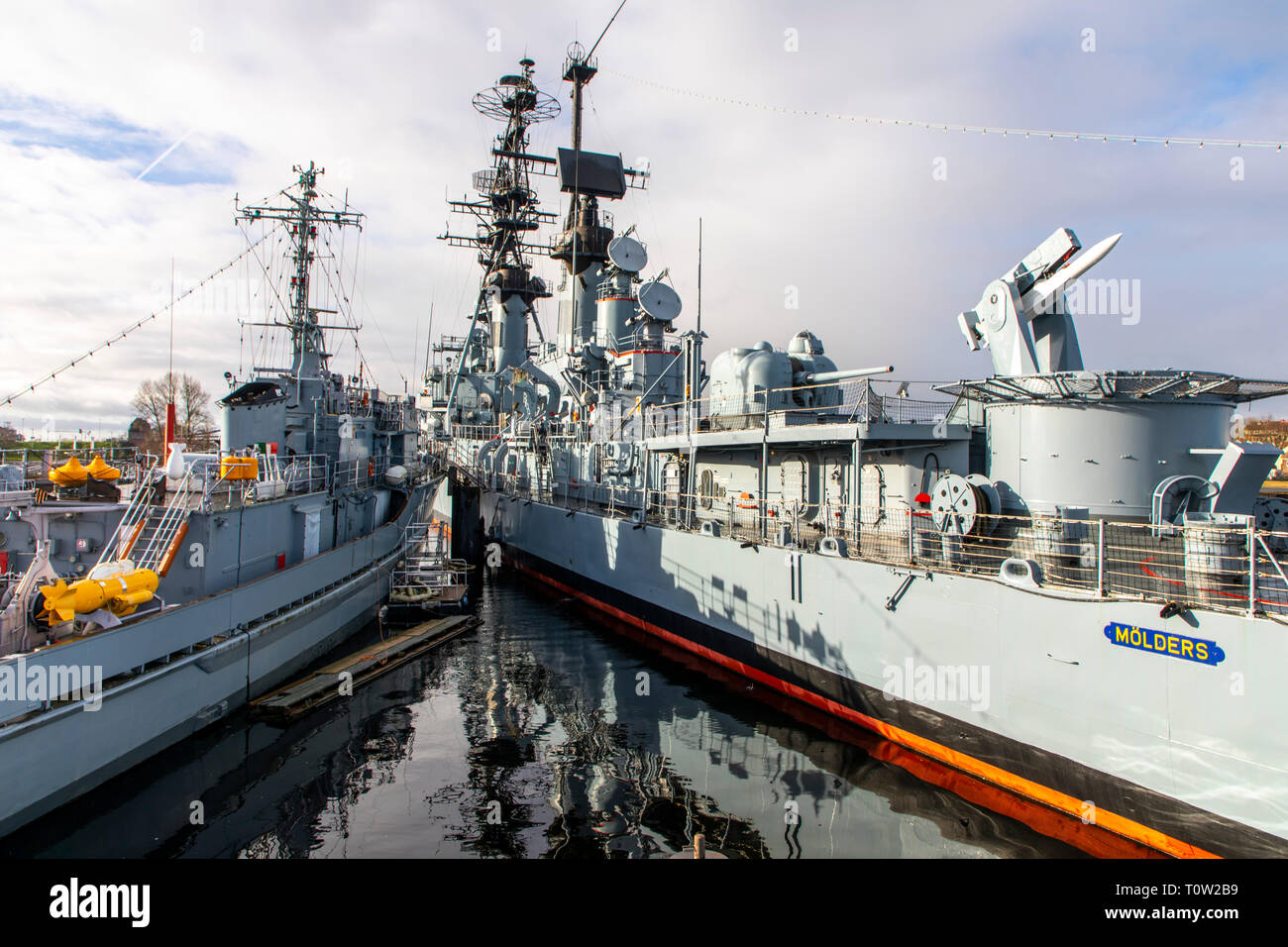Wilhelmshaven, German Navy Museum, on the south beach, history of the ...