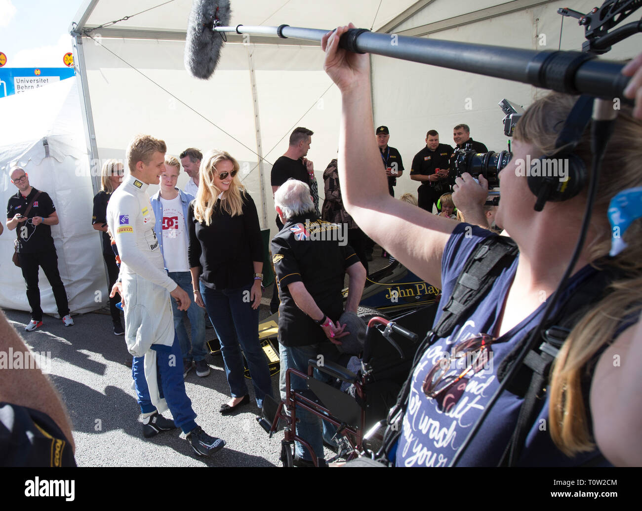 ÖREBRO, SWEDEN 20160910 Nina Kennedy, daughter of F1 legend Ronnie ...