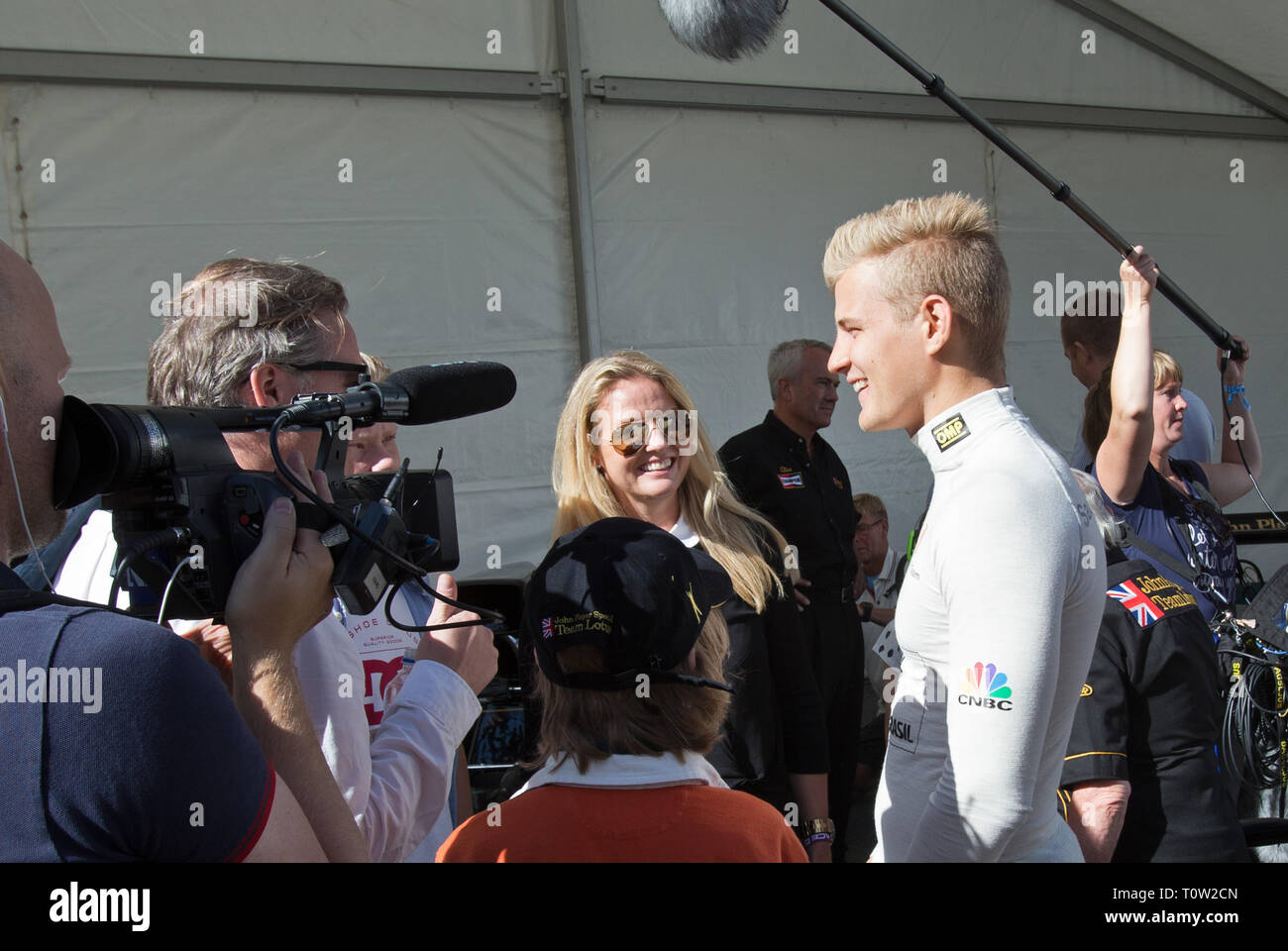 ÖREBRO, SWEDEN 20160910 Nina Kennedy, daughter of F1 legend Ronnie ...