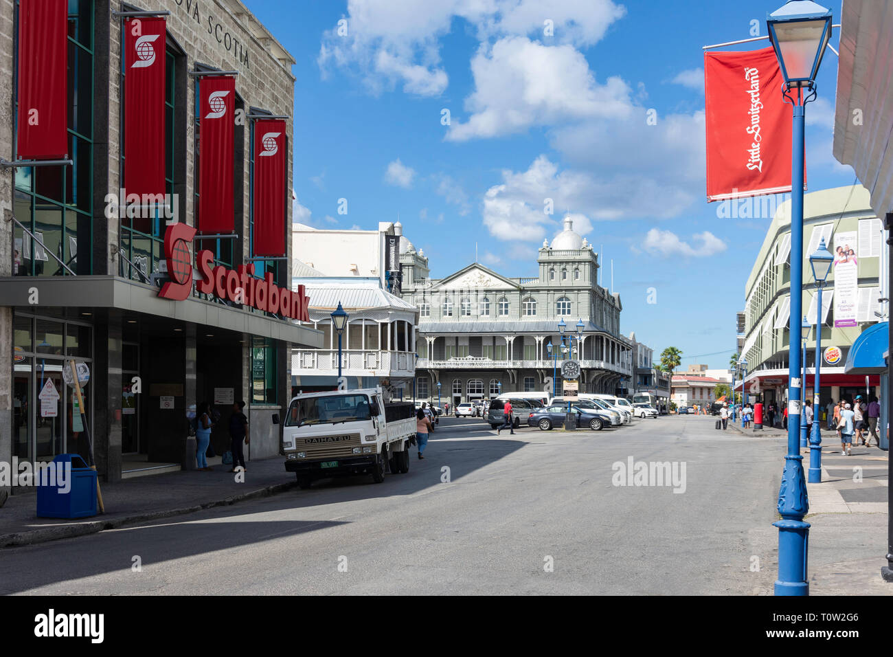 Streets of barbados hi-res stock photography and images - Alamy